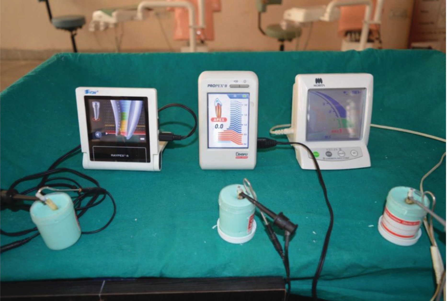 Accuracy Comparison Of Three Different Electronic Apex Locators In Single Rooted Teeth — An In